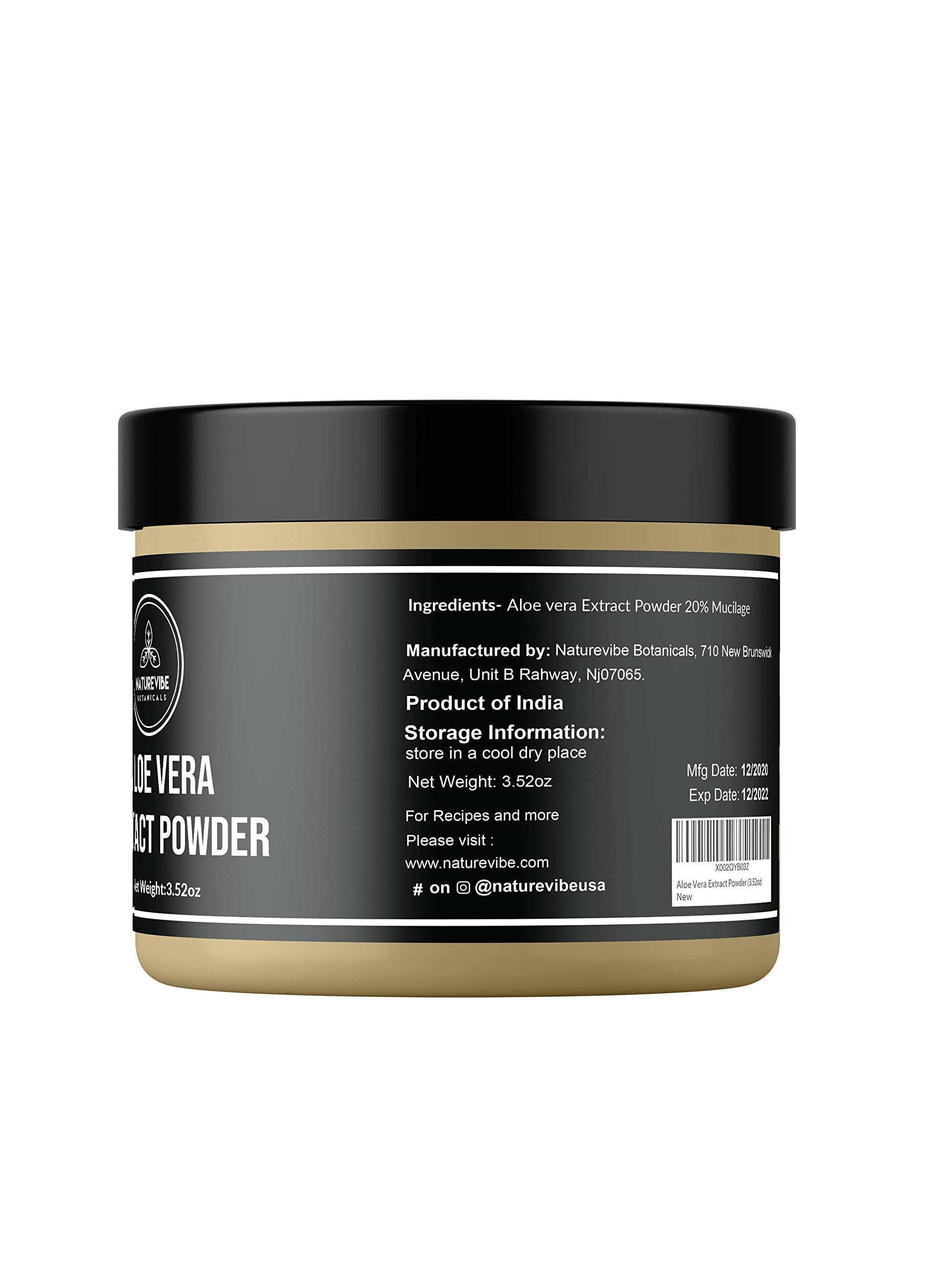 how to use aloe vera powder