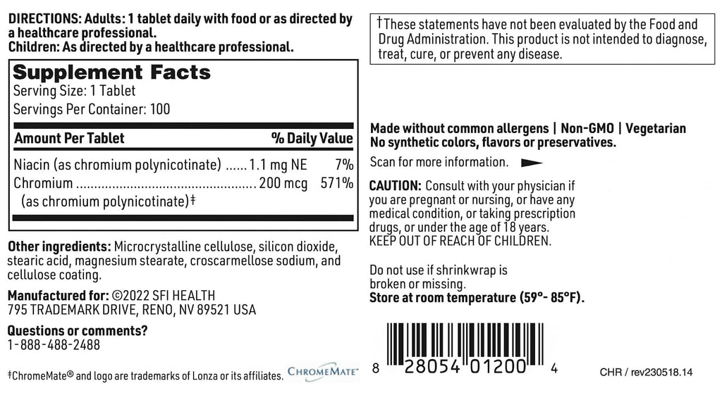 how to use chromium for health