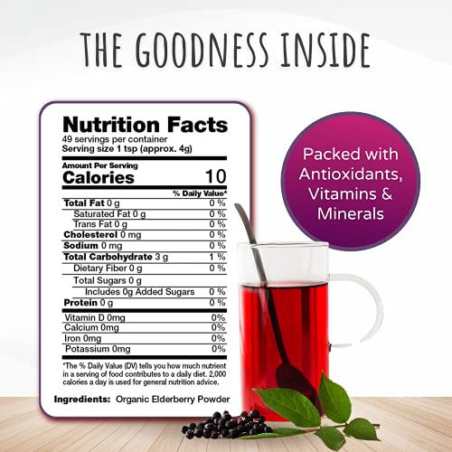 how to use elderberry powder daily
