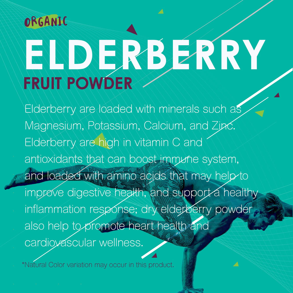 how to use elderberry powder