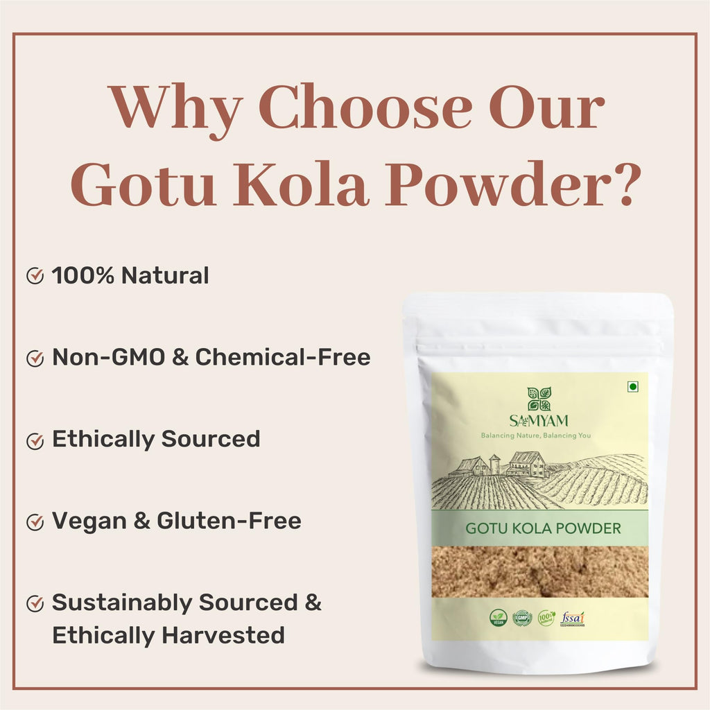 how to use gotu kola powder