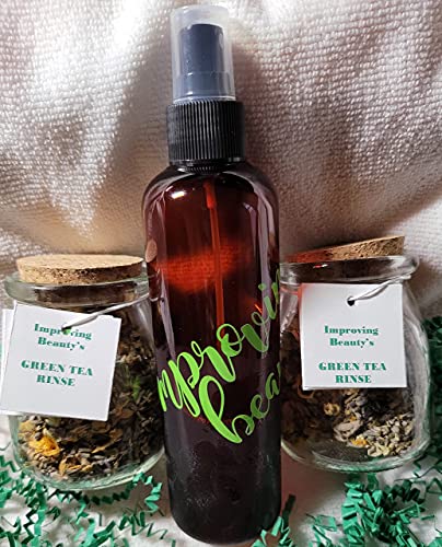how to use green tea rinse