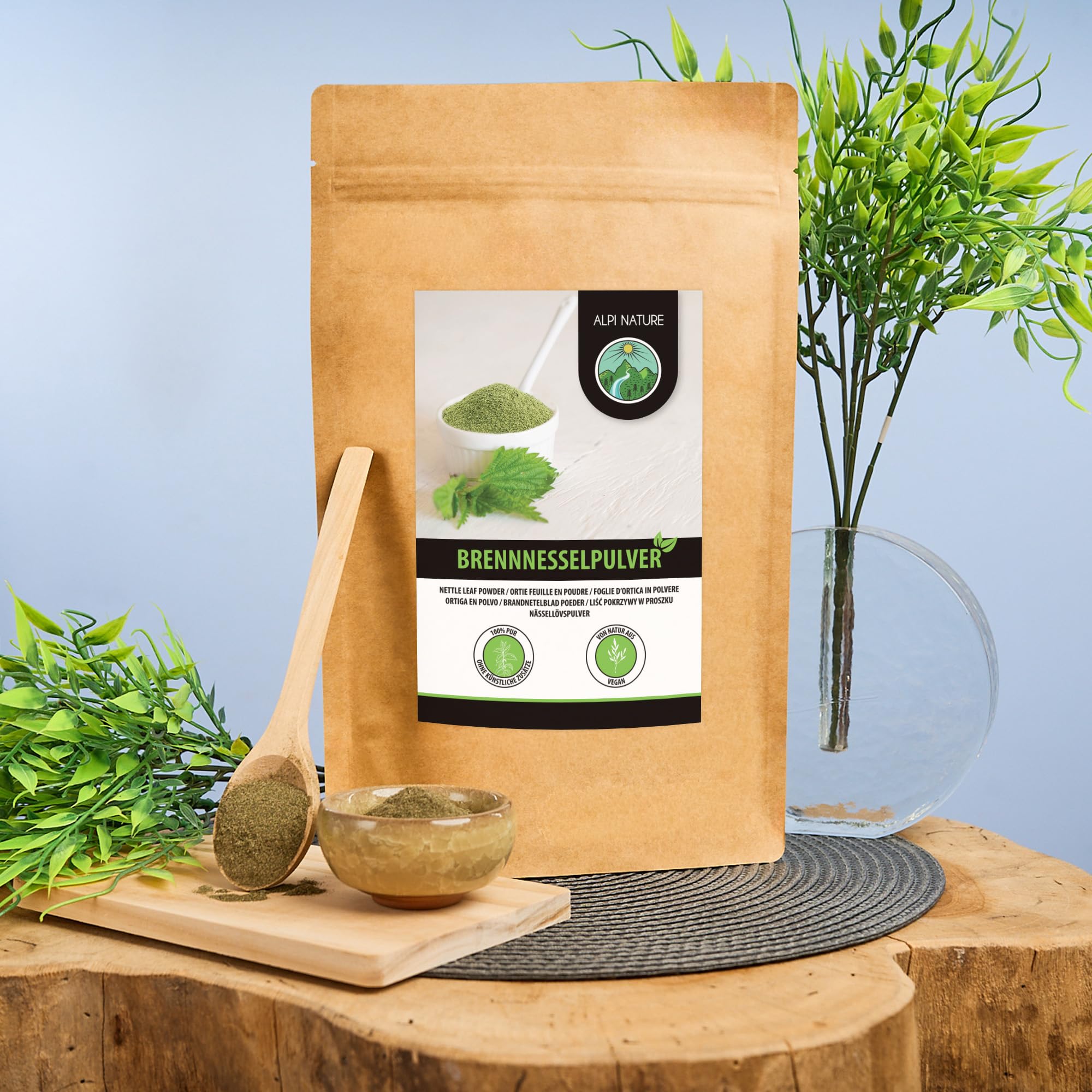 how to use nettle powder