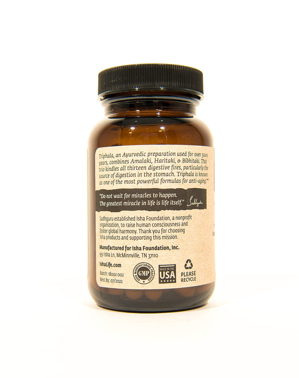 how to use triphala capsules effectively