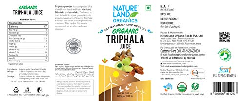 how to use triphala juice daily