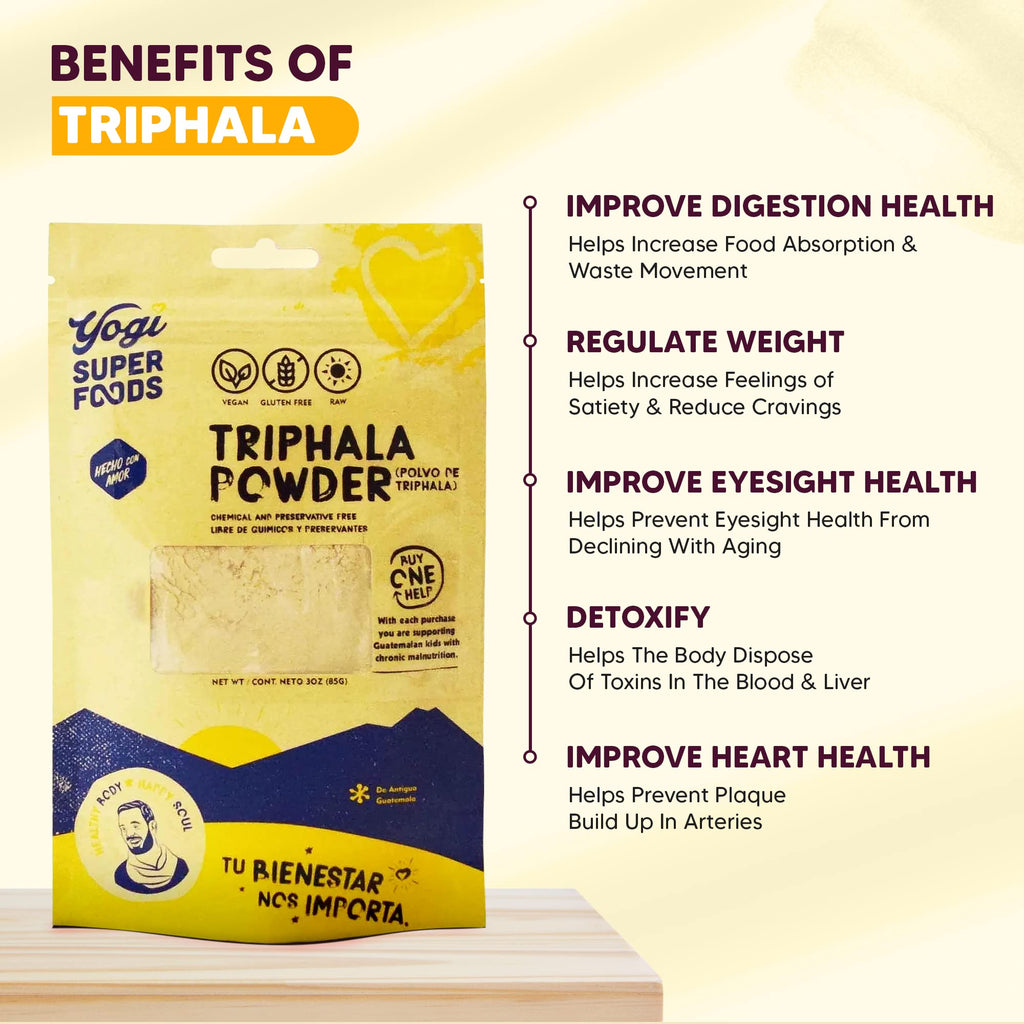 how to use triphala powder effectively
