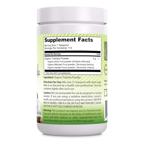 how to use triphala powder effectively
