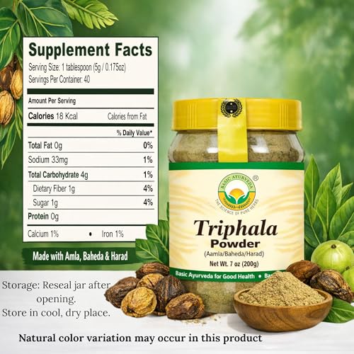 how to use triphala powder effectively