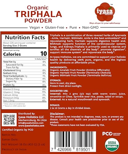 How to use triphala powder effectively