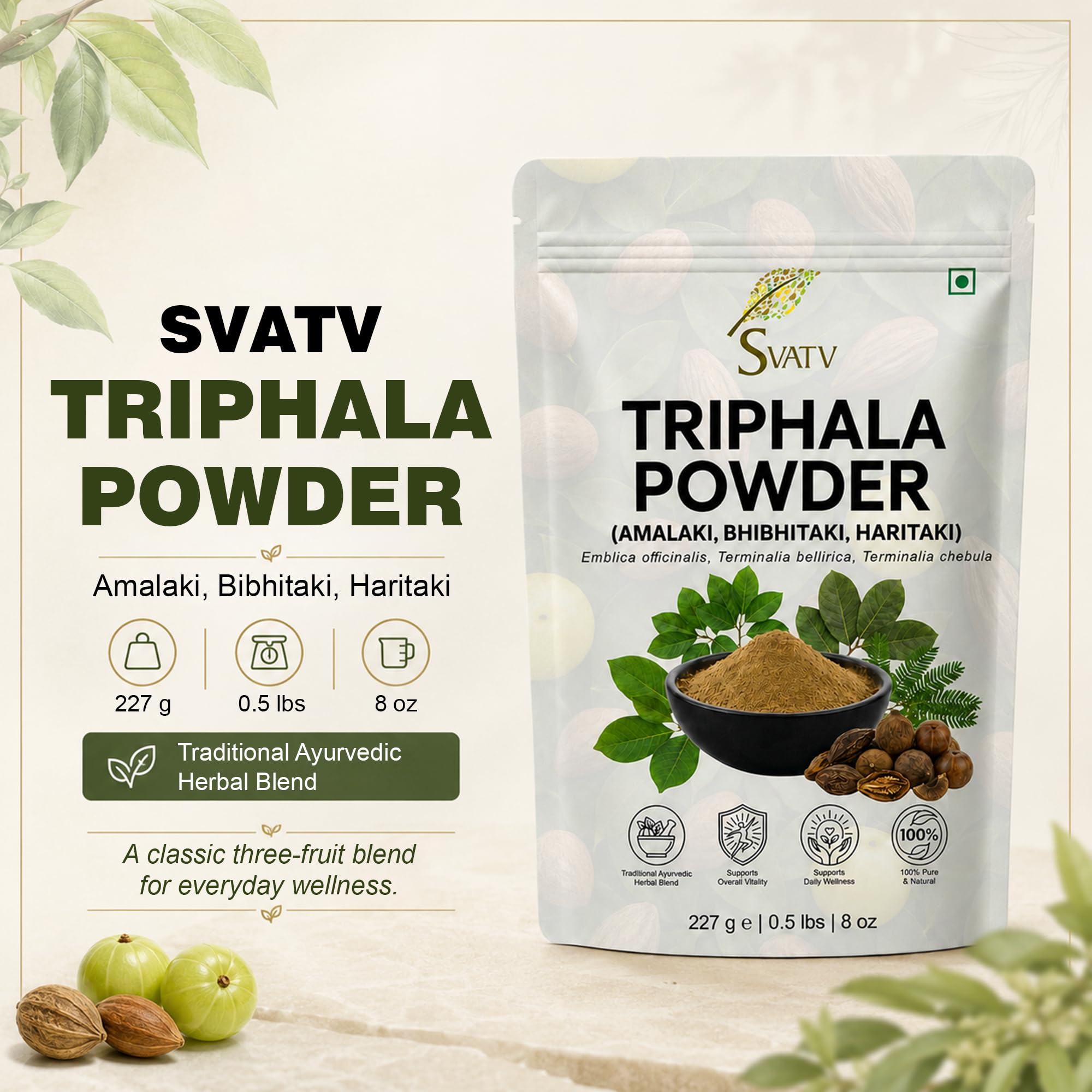 how to use triphala powder
