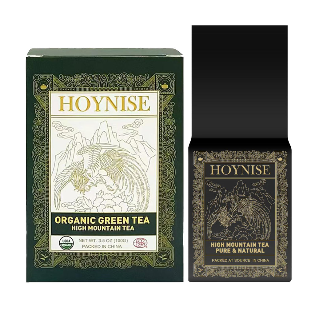 HOYNISE organic green tea loose leaf