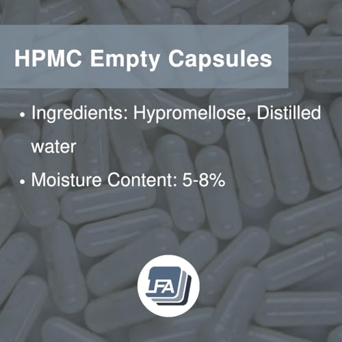HPMC capsules for natural supplements