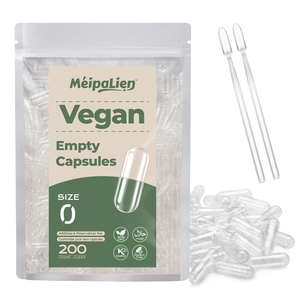 HPMC empty capsules size 0 for multivitamins