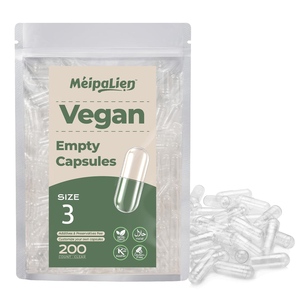 HPMC empty capsules size 3 for multivitamins
