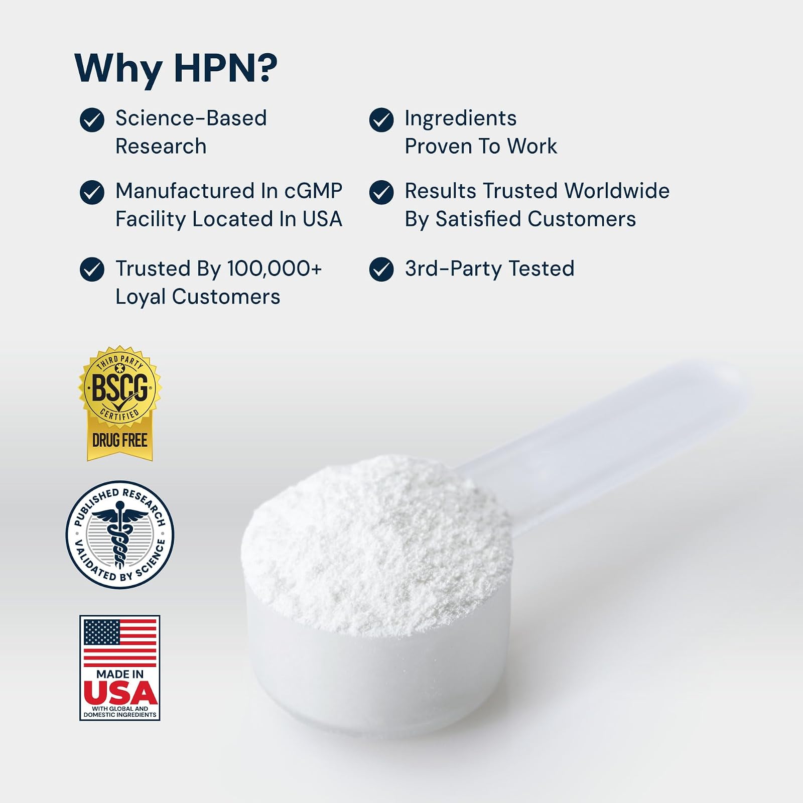 HPN creatine boosts strength and endurance