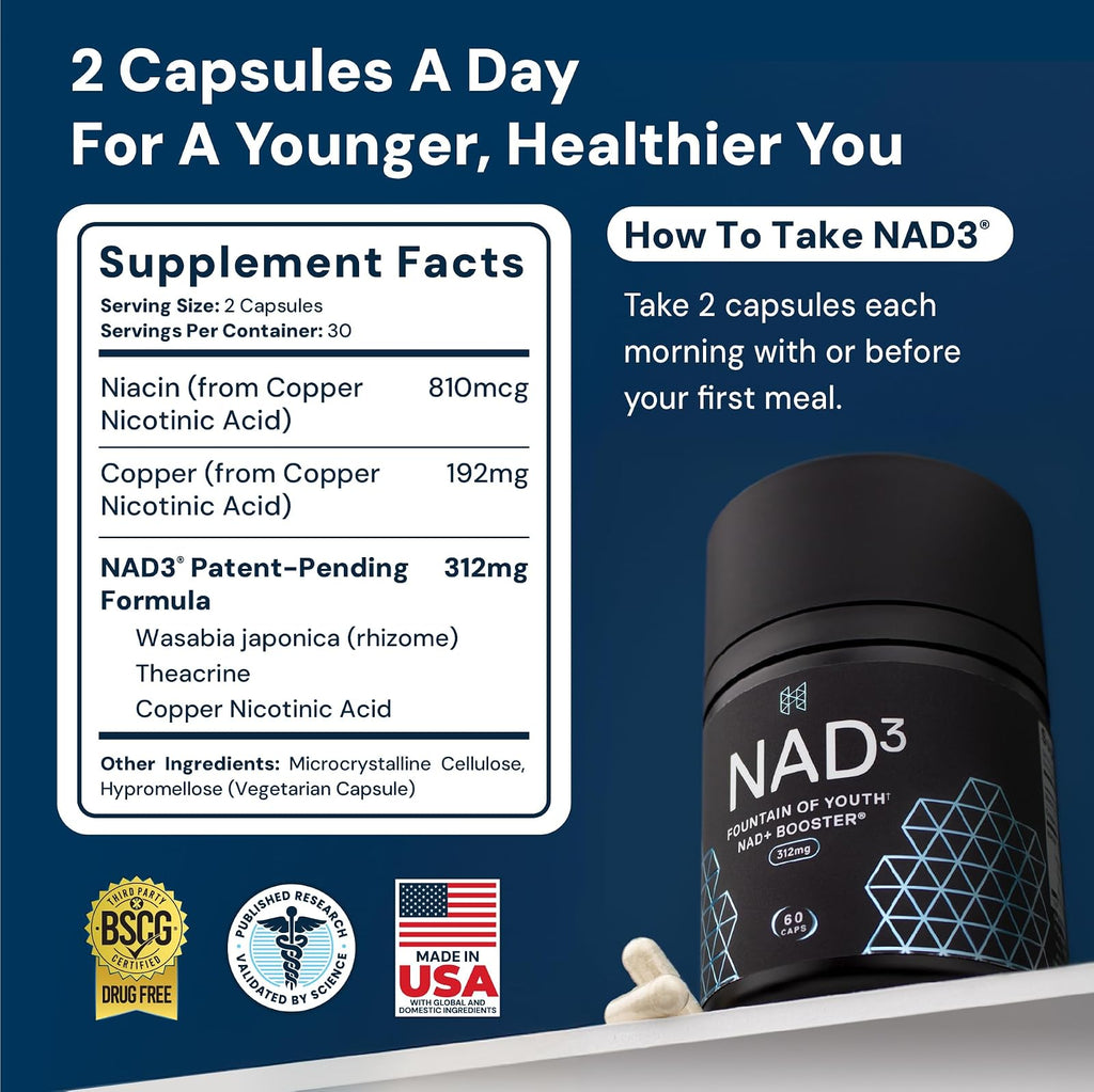 HPN NAD3 multivitamin for women