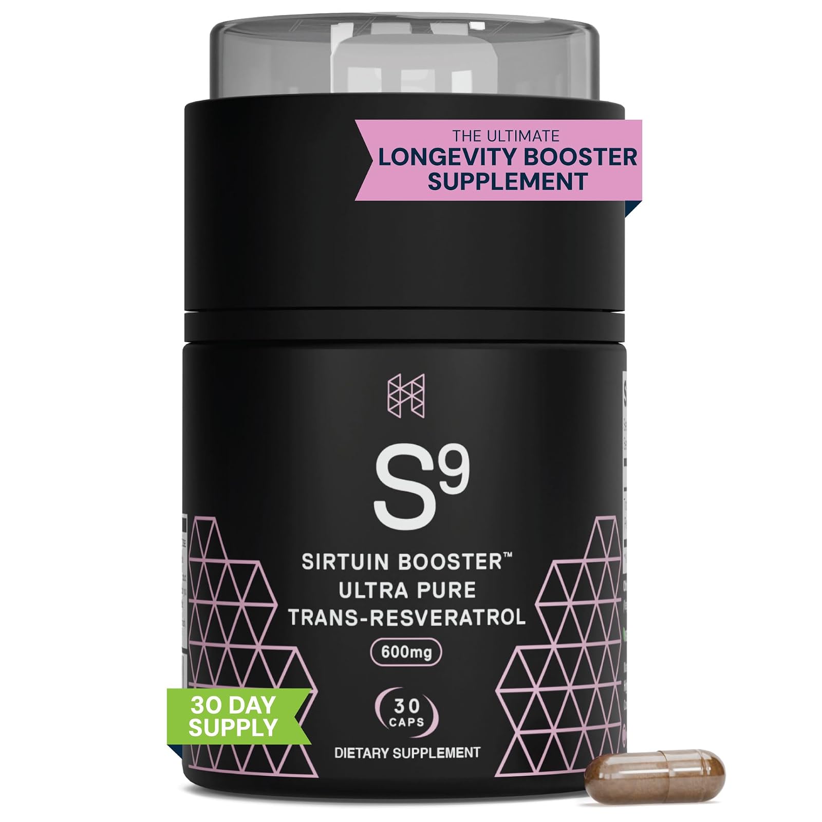 HPN Trans-Resveratrol antioxidant capsules