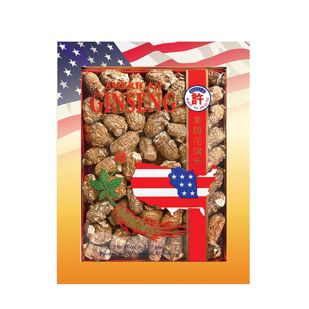 Hsu's American ginseng roots 8 oz