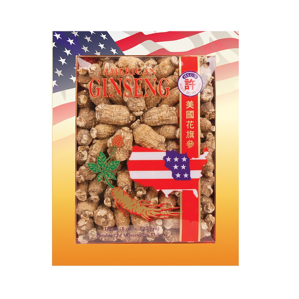 Hsu's ginseng roots for energy