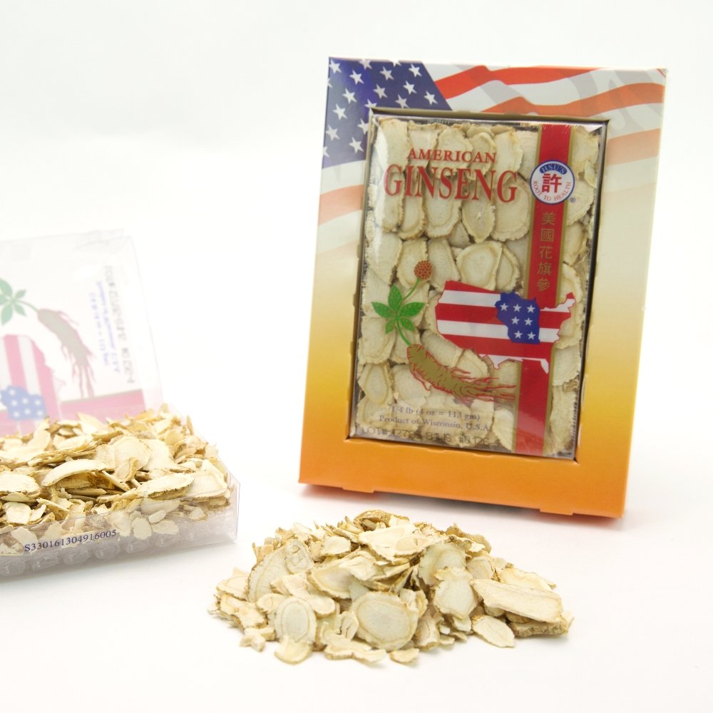 Hsu's ginseng slices for energy boost