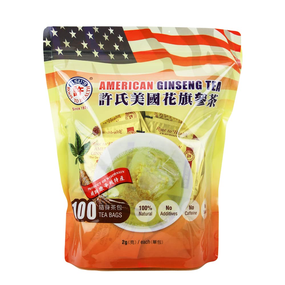Hsu's ginseng tea for wellness