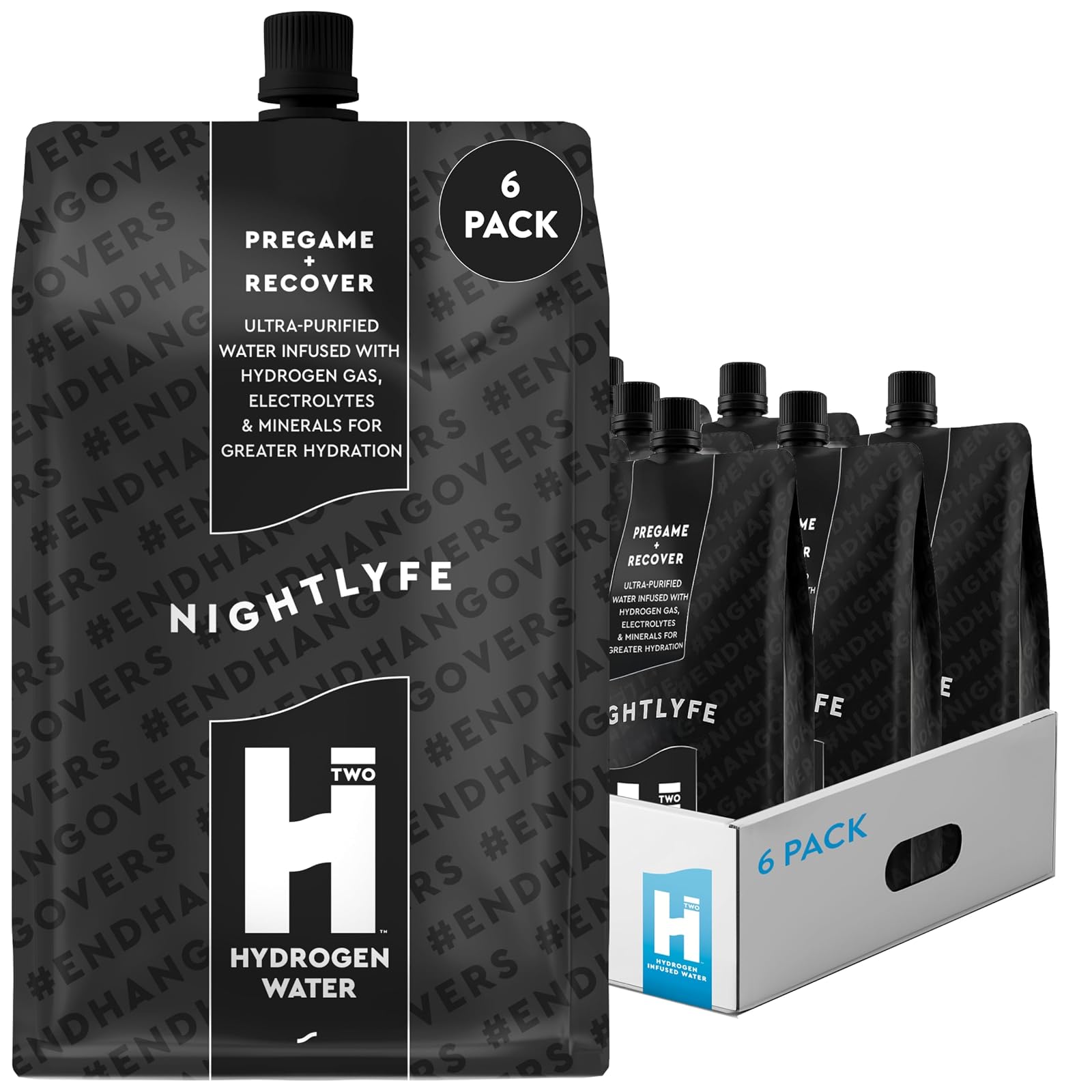HTWO hydrogen water for recovery