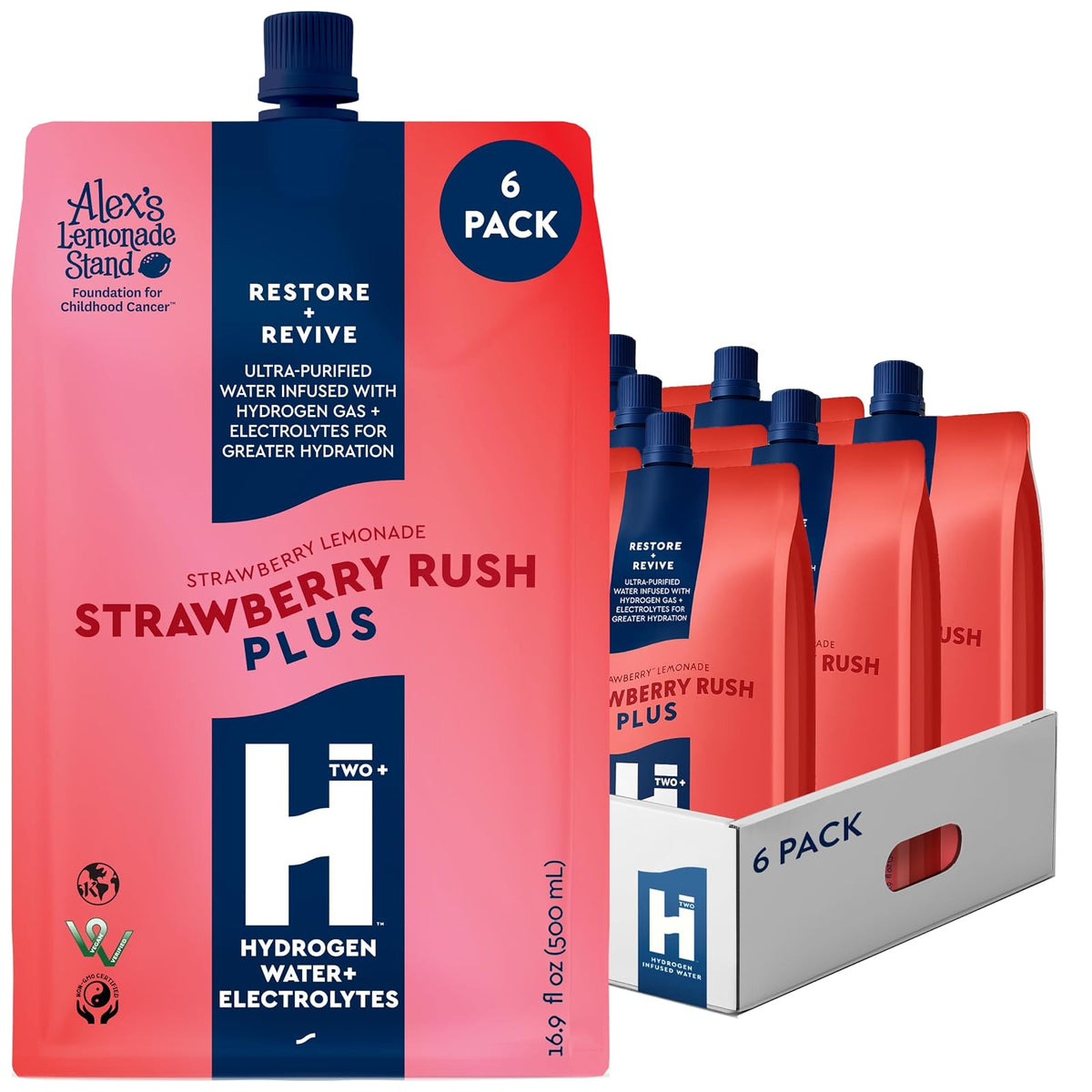 HTWO Plus electrolyte hydrogen water