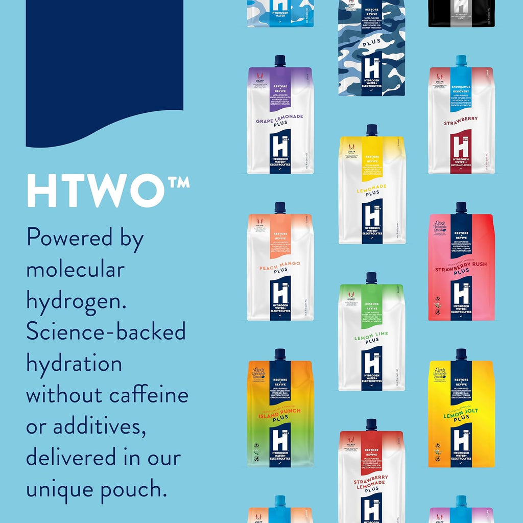 HTWO Plus portable electrolyte drink