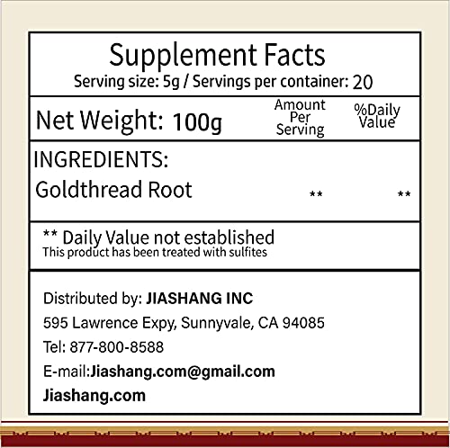 Huang Lian root for vitality