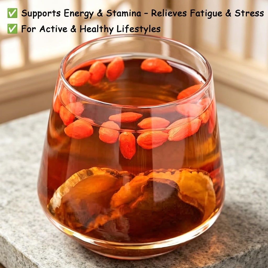 Huangjing herbal tea for relaxation