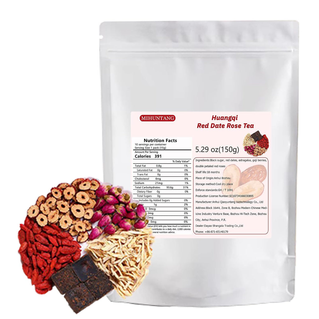 Huangqi Red Jujube Rose Tea bags