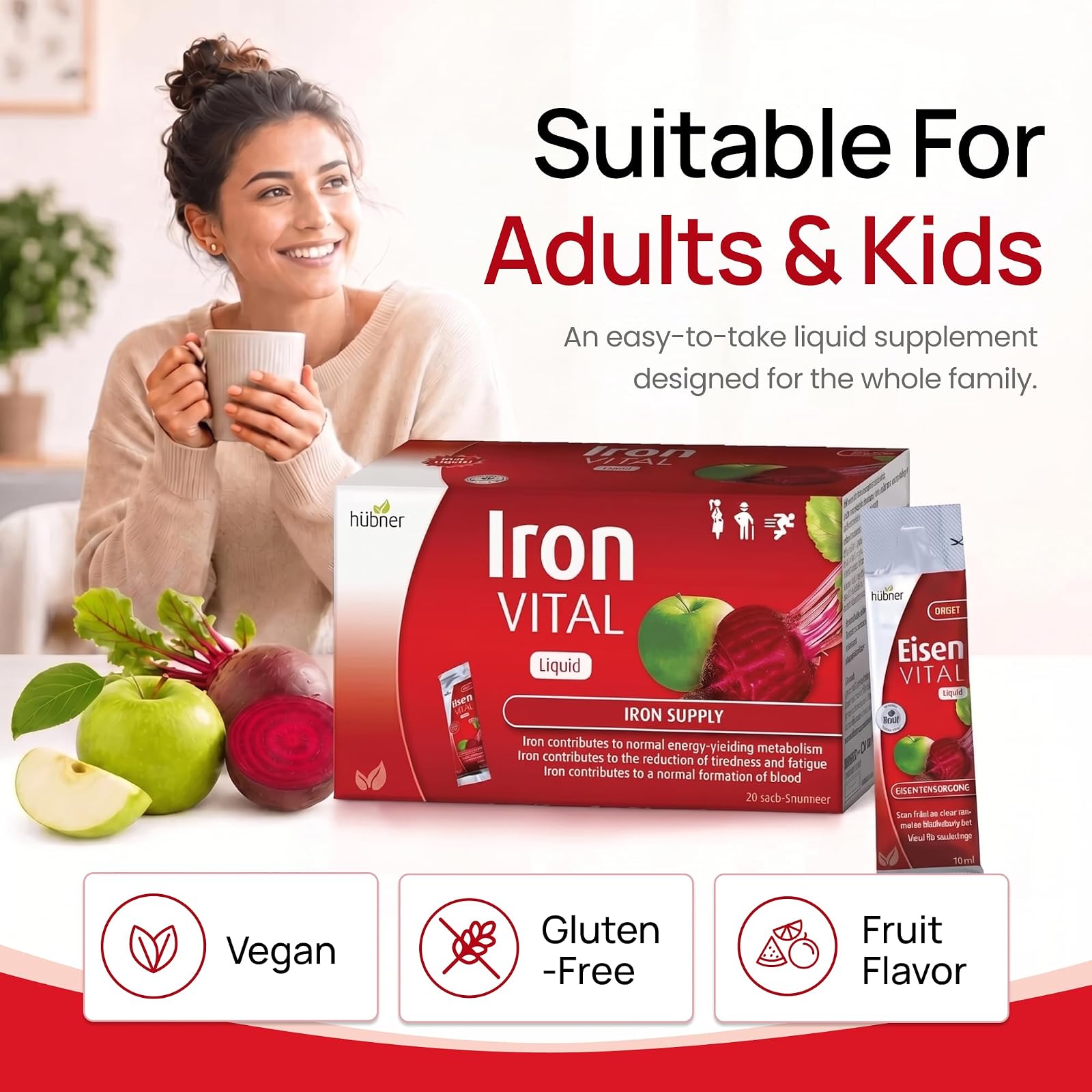 hübner iron vital liquid dosage