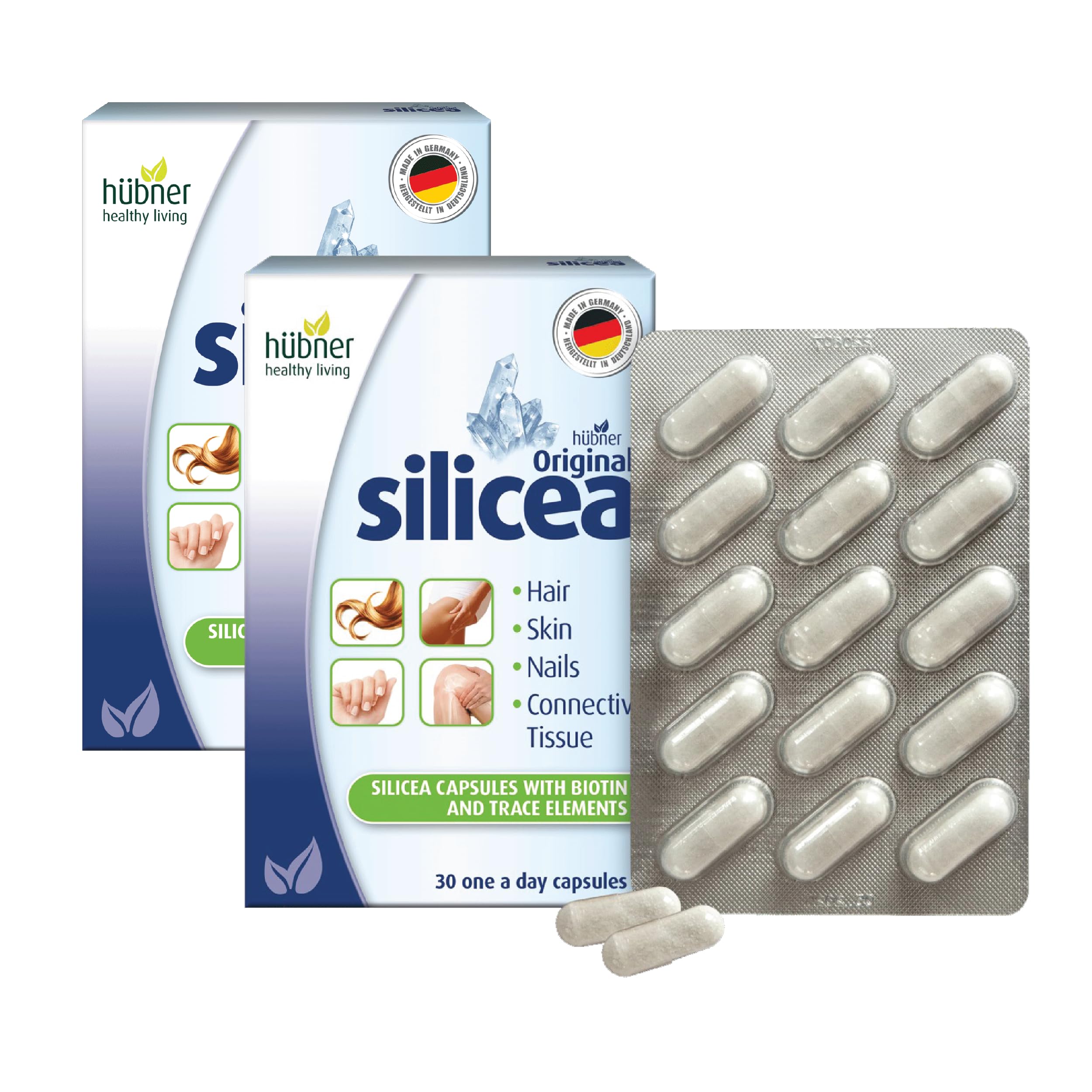 Hübner Silicea capsules for healthy hair