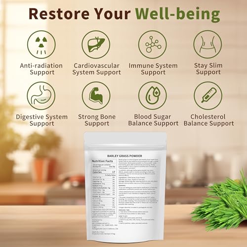 Hudetex barley grass for liver support