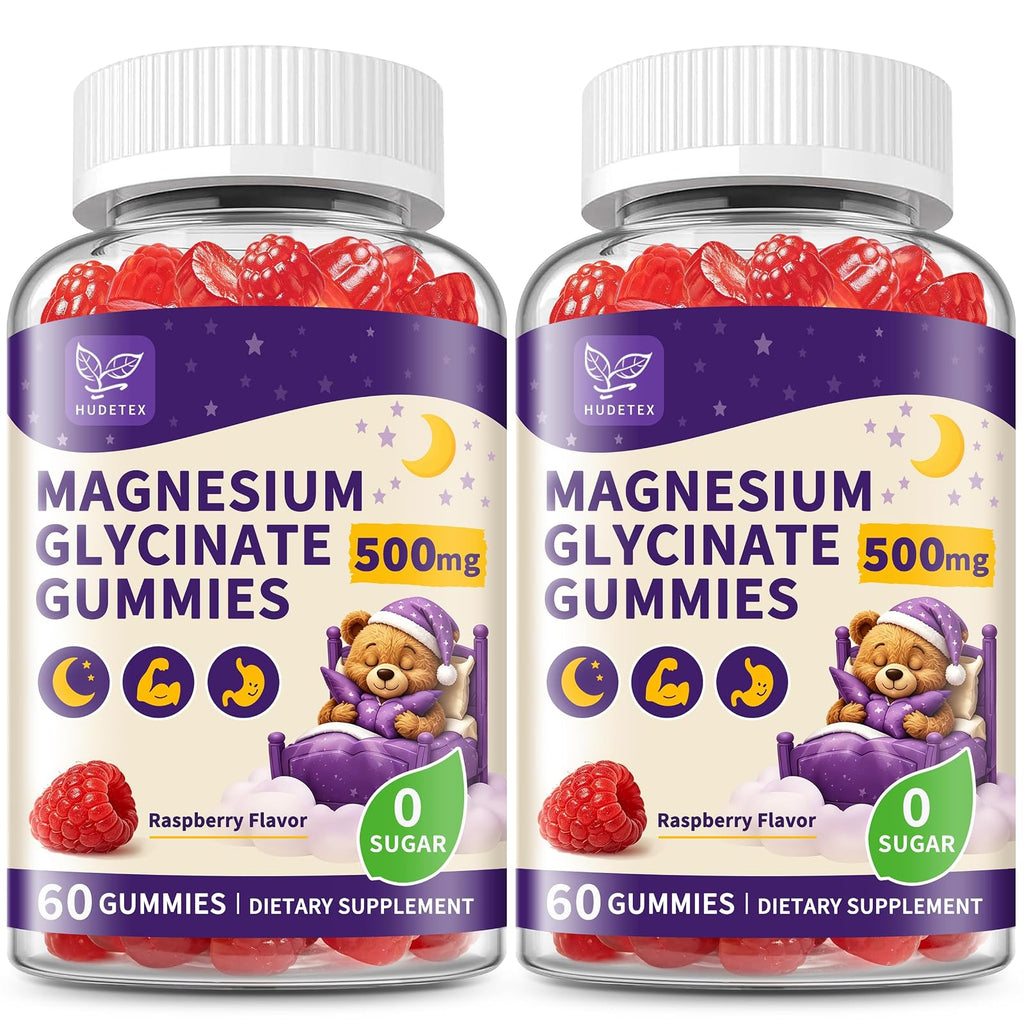 Hudetex magnesium glycinate gummies pack