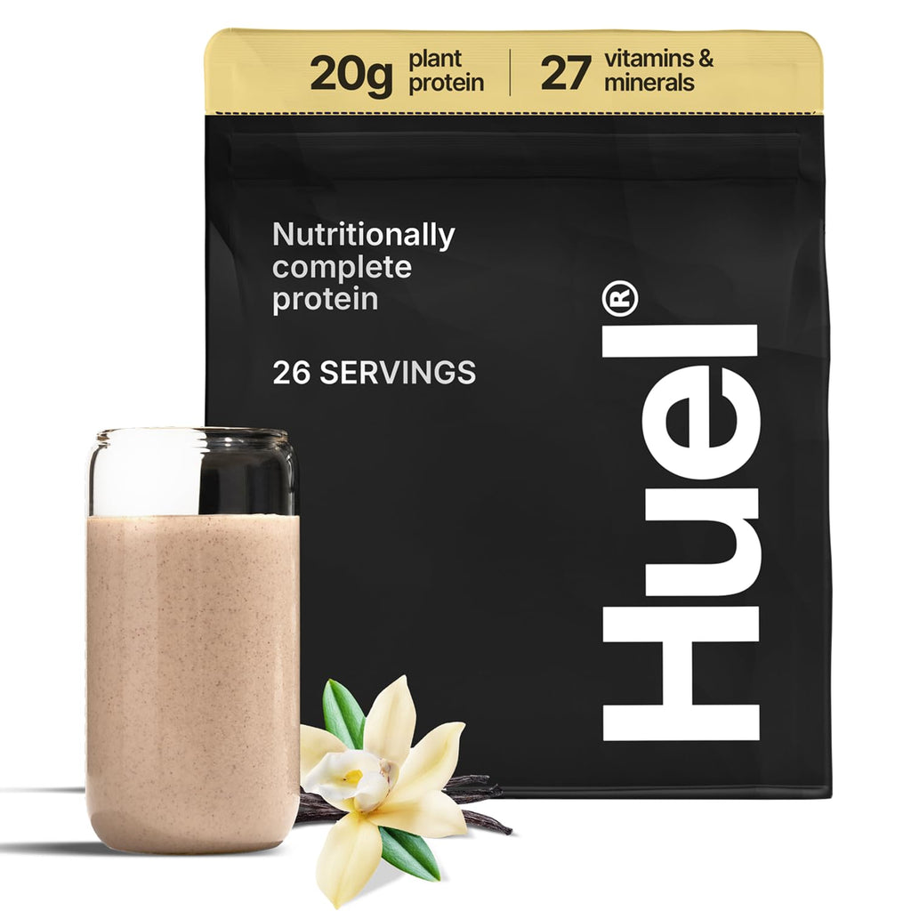 Huel vegan protein powder vanilla