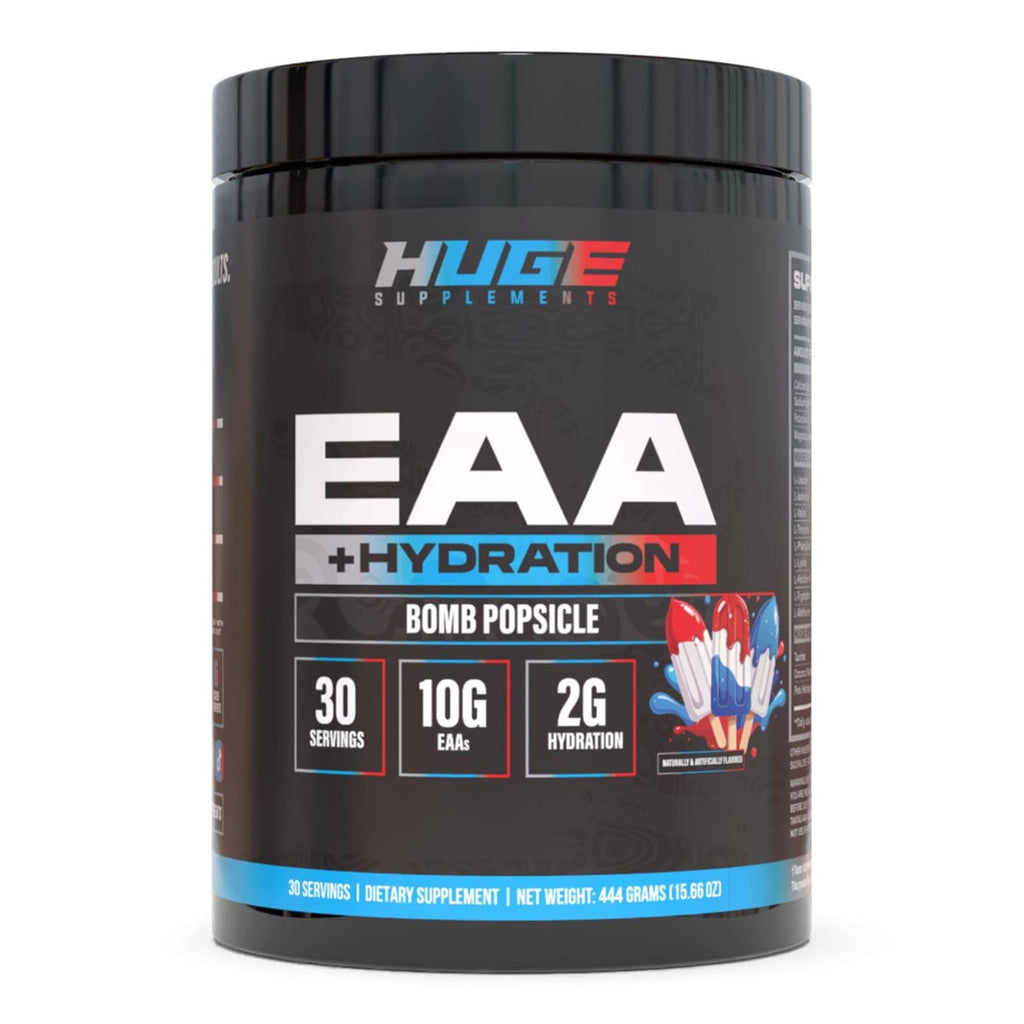 Huge EAA hydration powder for athletes