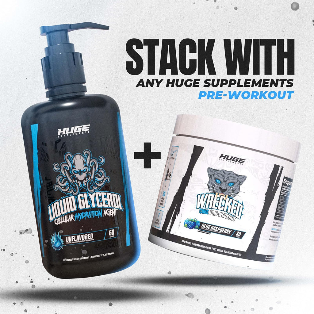 Huge Supplements glycerol supports hydration