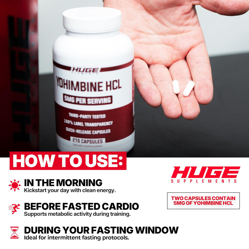 Huge Supplements Yohimbine for men