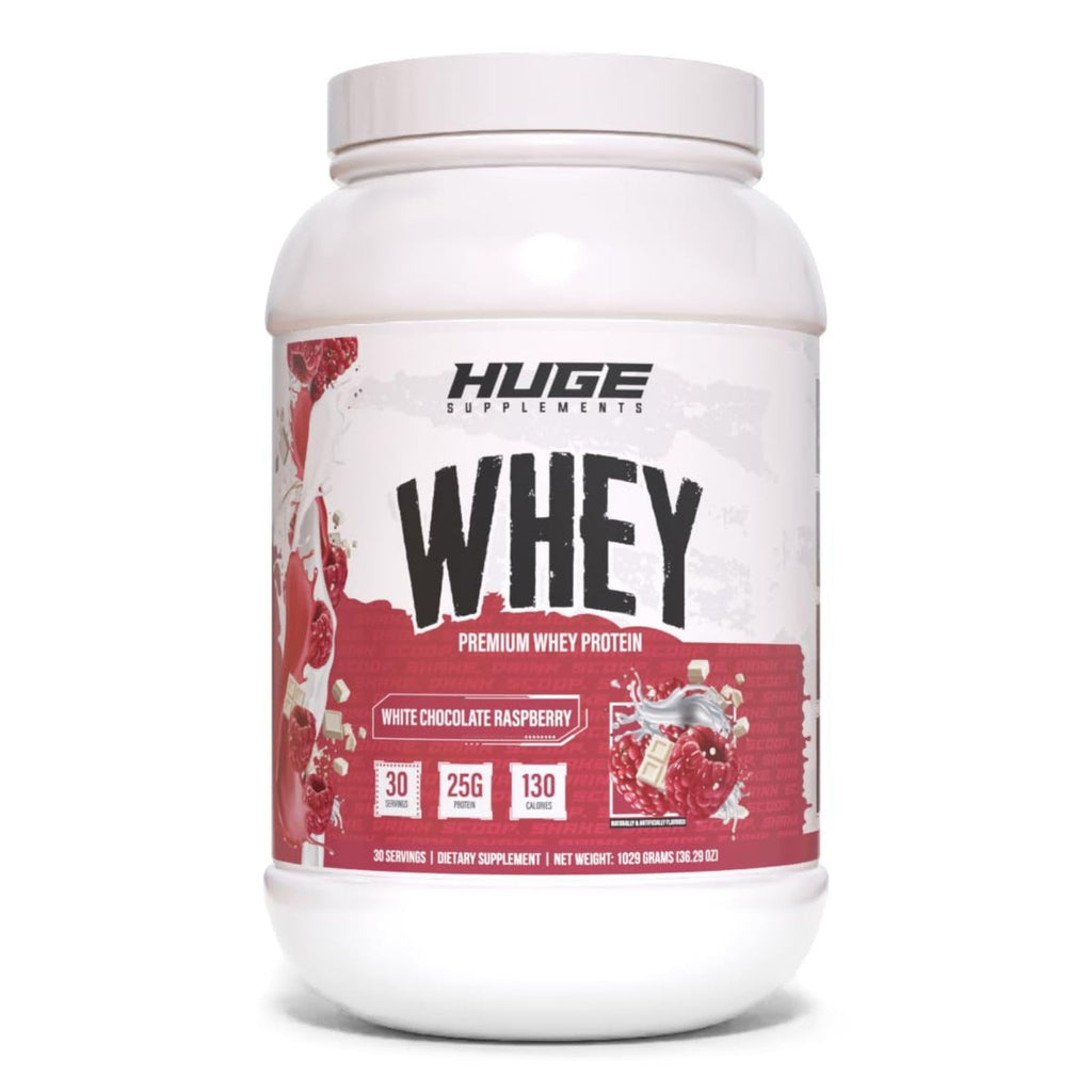Huge whey protein powder for muscle gain