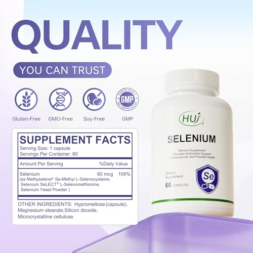 HUJ selenium for healthy skin and hair