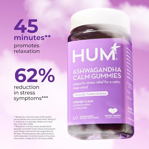 HUM Ashwagandha gummies for better sleep
