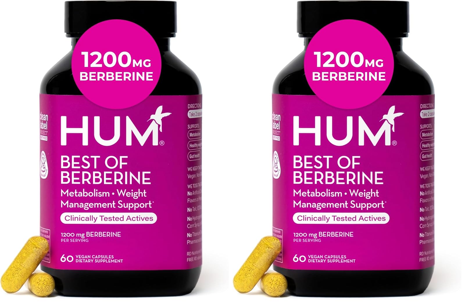 HUM Berberine 1200 mg capsules