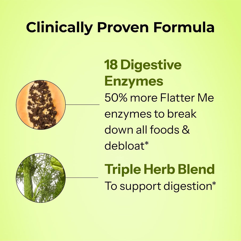 HUM digestive enzymes for post-meal comfort
