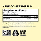 HUM Here Comes The Sun formula