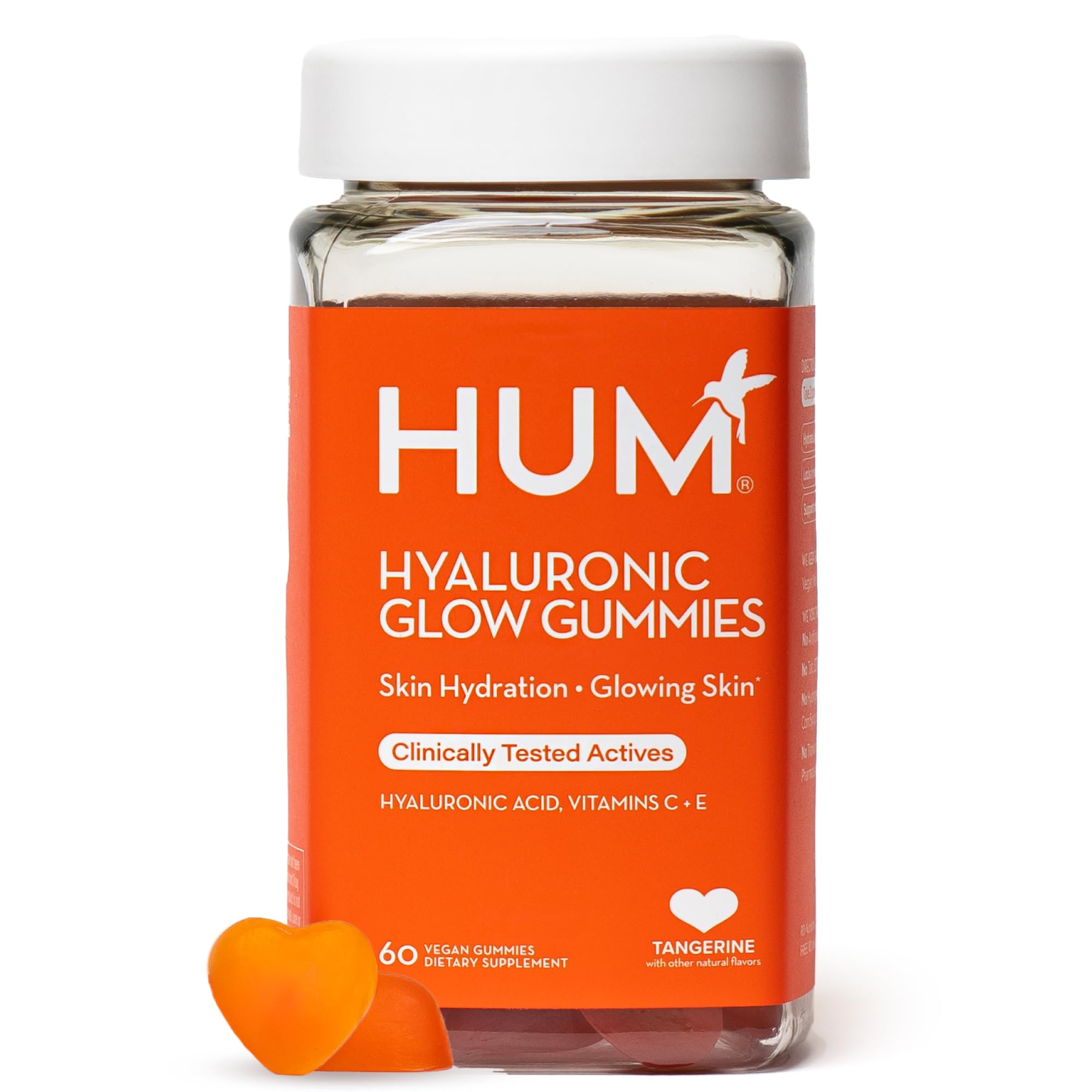 HUM Hyaluronic Glow gummies for hydration