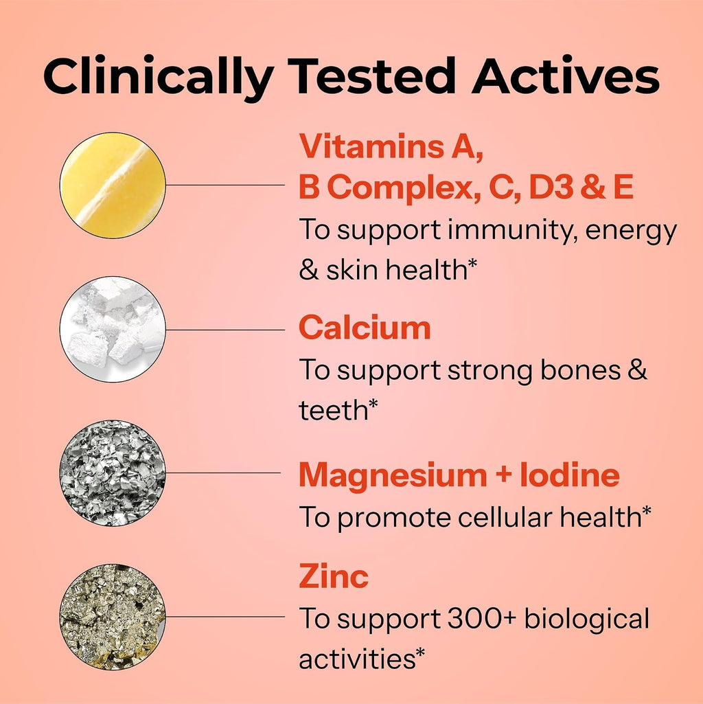 HUM multivitamin tablets for energy