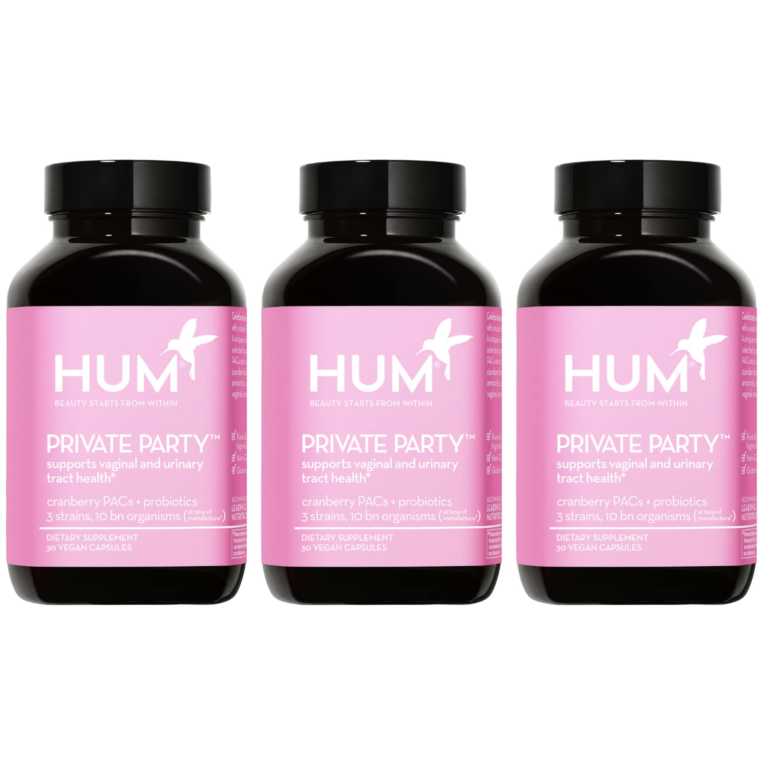HUM probiotics for women's health