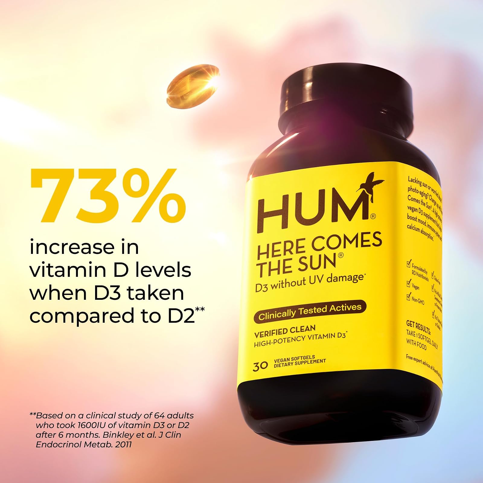 HUM vitamin D for immune support