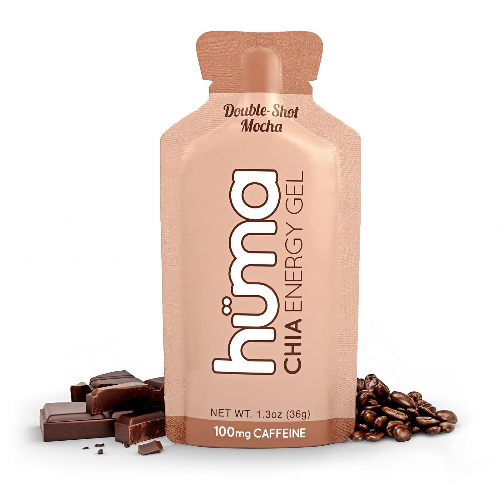 Huma Chia Energy Gel mocha flavour